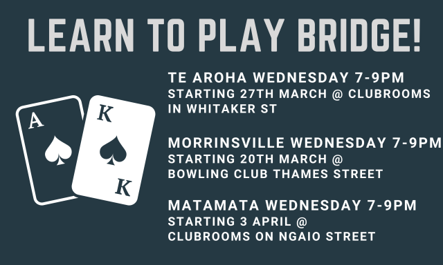 Matamata, Te Aroha, Morrinsville Clubs